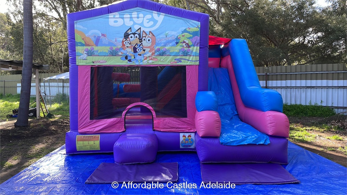 Bluey Jumping Castle Combo GC5 - Jumping Castle Hire in Adelaide ...