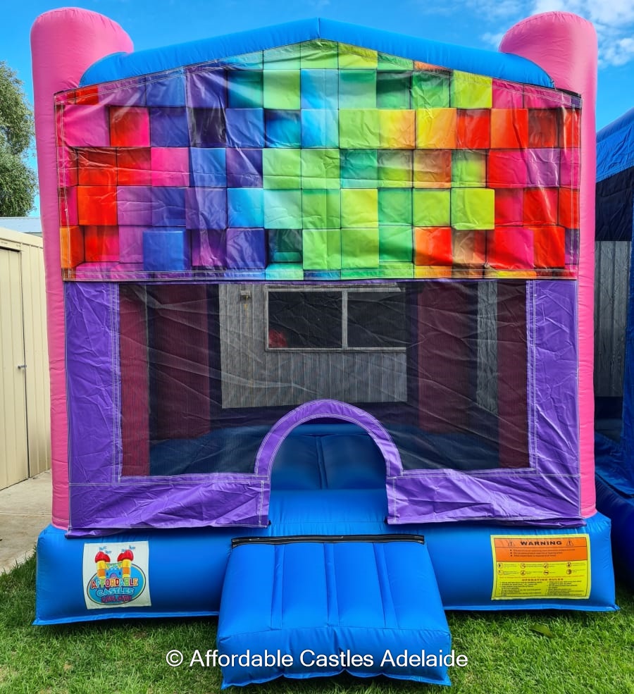 Colourful Jumping Castle G33 - Jumping Castle Hire in Adelaide ...