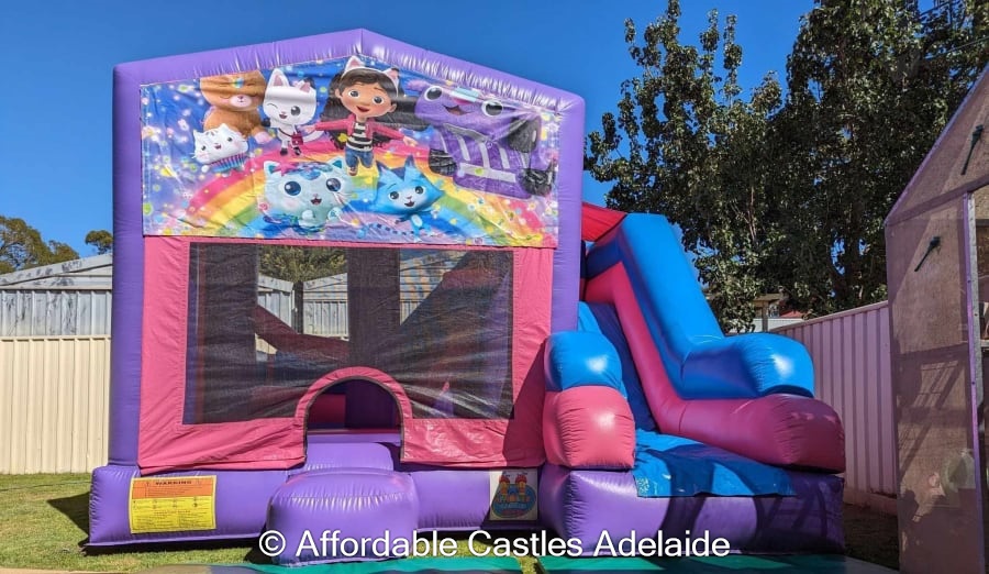 Gabbys Dollhouse Jumping Castle Combo GC5 - Jumping Castle Hire in ...
