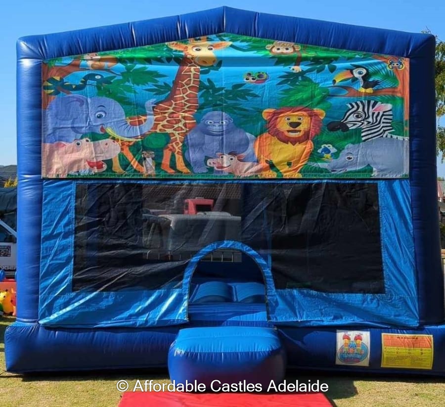 Jungle Safari Jumping Castle UC4 - Jumping Castle Hire in Adelaide ...
