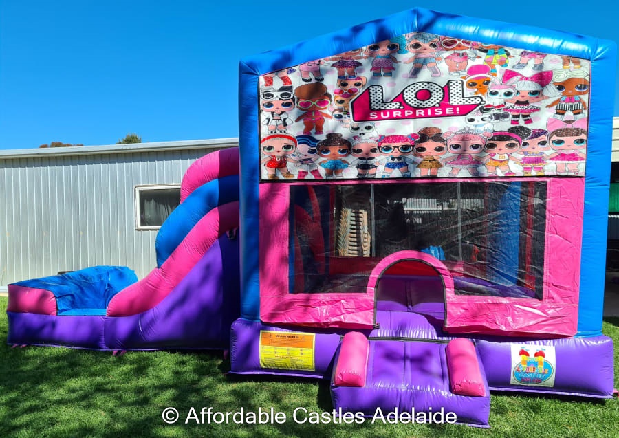 Lol Surprise Wet/Dry Jumping Castle Combo GC6 - Jumping Castle Hire in ...