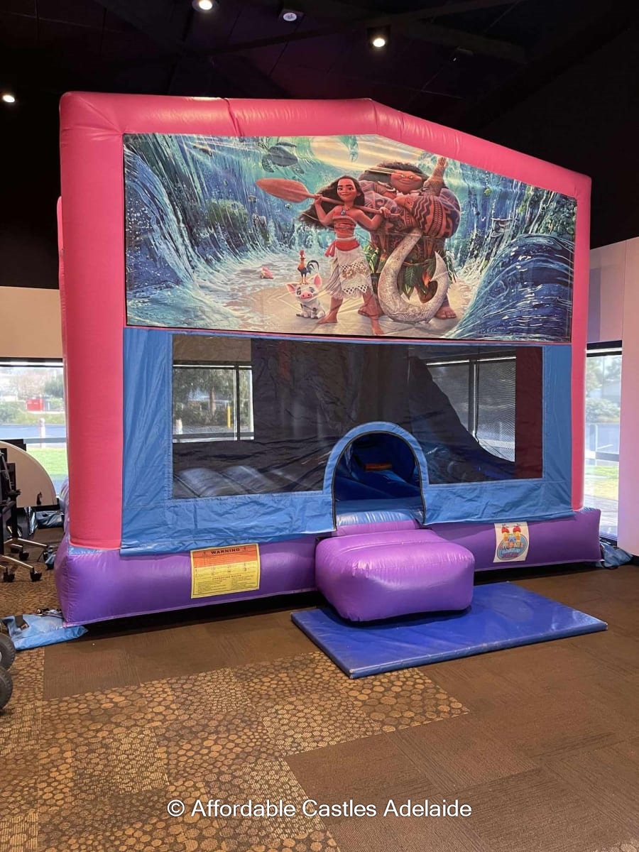 Moana Jumping Castle Combo GC4 - Jumping Castle Hire in Adelaide ...
