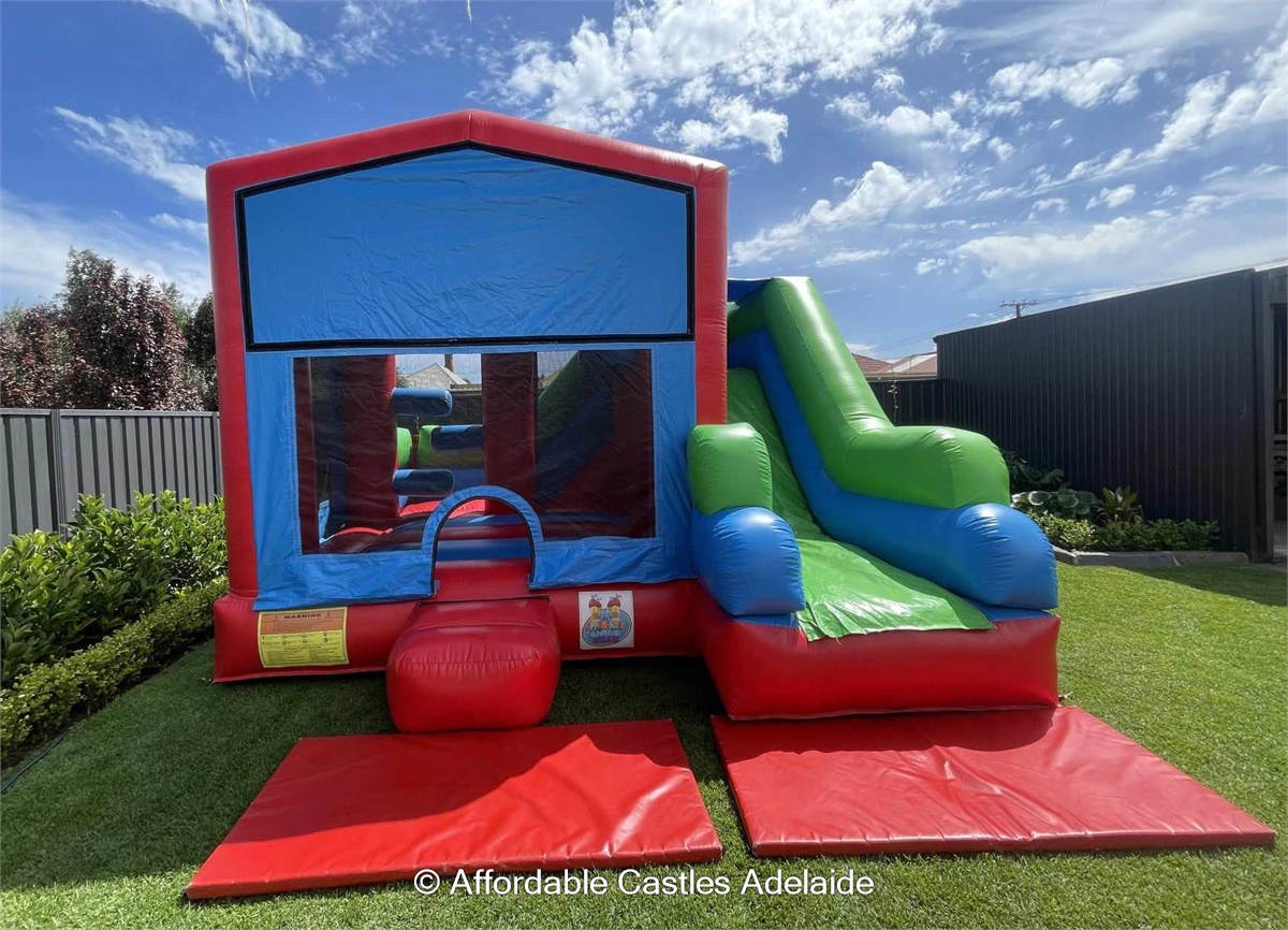 ` Plain Jumping Castle Combo BC5 - Jumping Castle Hire in Adelaide ...