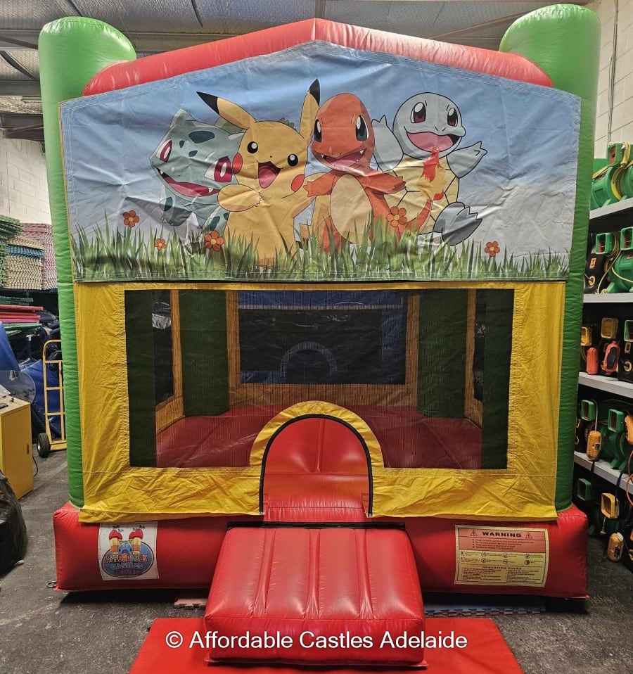 Pokemon Jumping Castle B33 - Jumping Castle Hire in Adelaide, Elizabeth ...