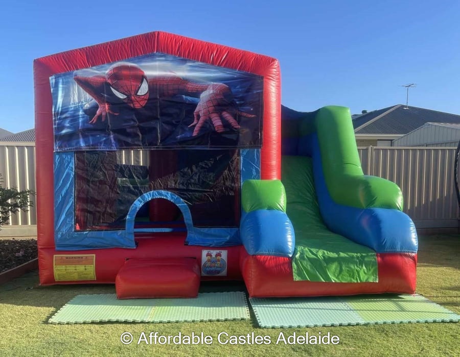 Spider Man Jumping Castle BC5 - Jumping Castle Hire in Adelaide ...