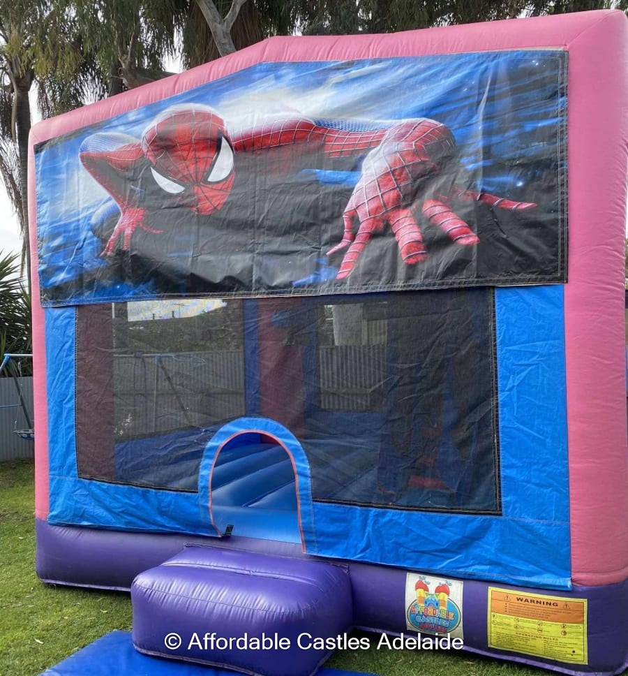 Spider Man Jumping Castle GC4 - Jumping Castle Hire in Adelaide ...