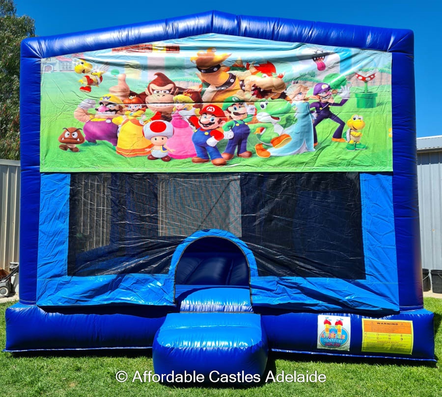 Super Mario Jumping Castle UC4 - Jumping Castle Hire in Adelaide ...