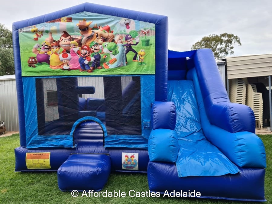 Super Mario Jumping Castle UC5 - Jumping Castle Hire in Adelaide ...