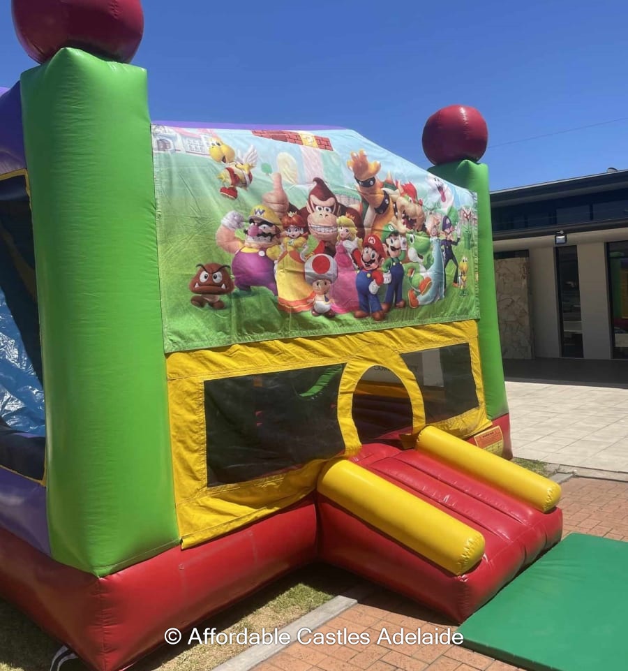 Super Mario Superslide Combo - Jumping Castle Hire in Adelaide ...